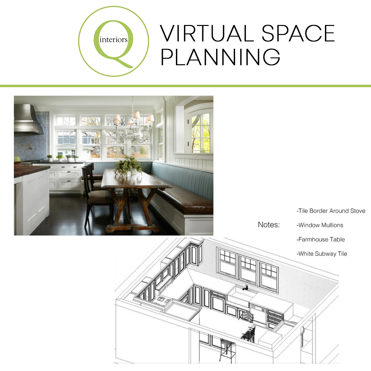 Virtual Space Planning - Q-Interiors
